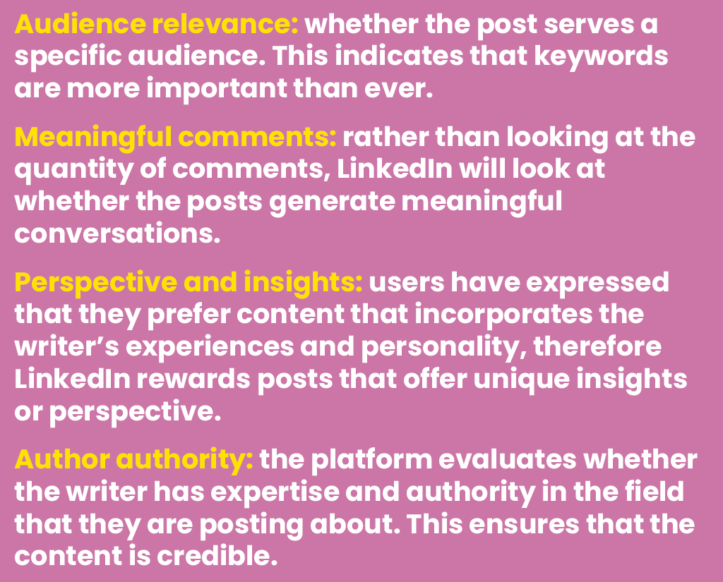 4 Key Takeaways from LinkedIn’s Algorithm Update | FORTAYmedia